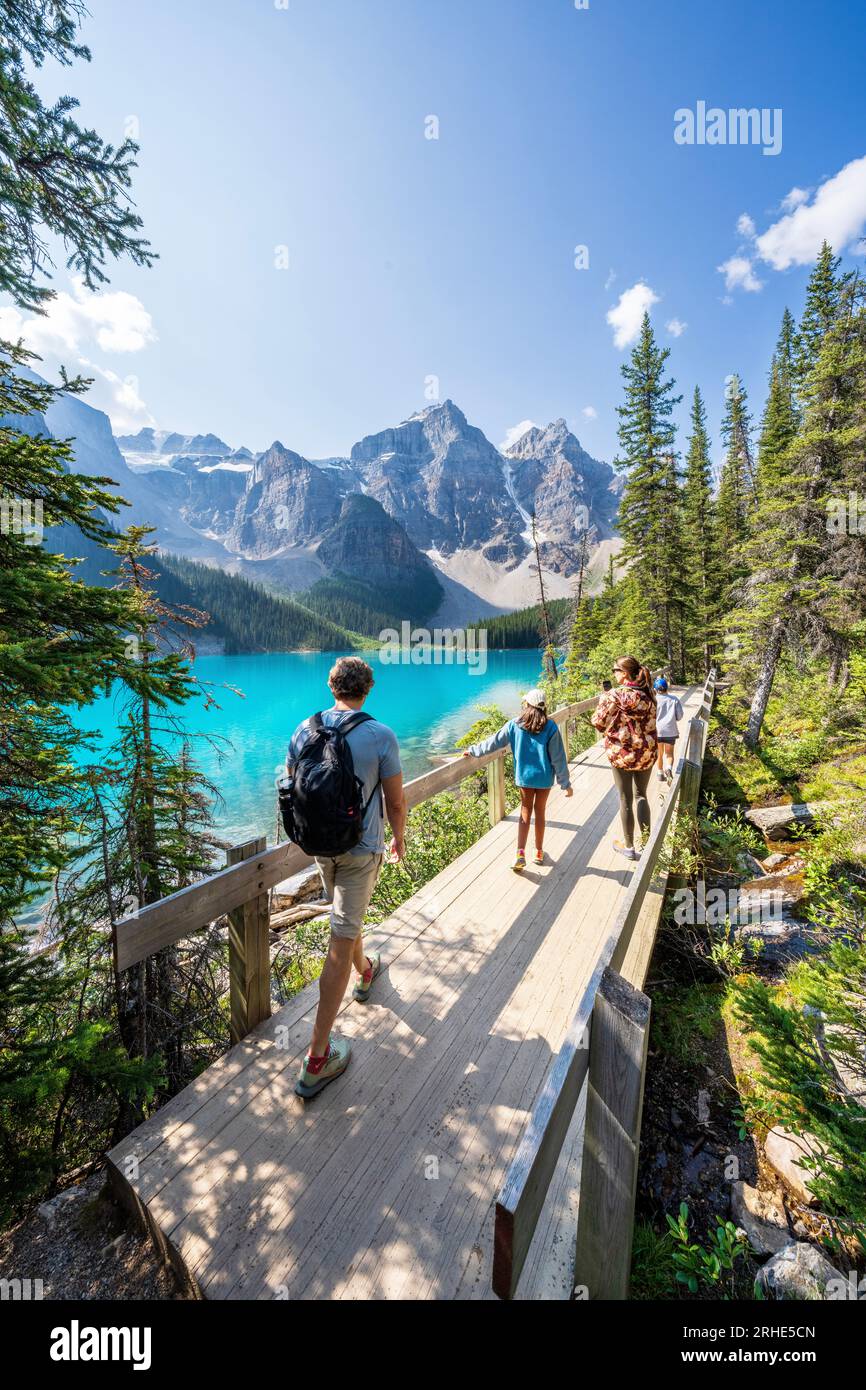 Moraine banff hi-res stock photography and images - Alamy