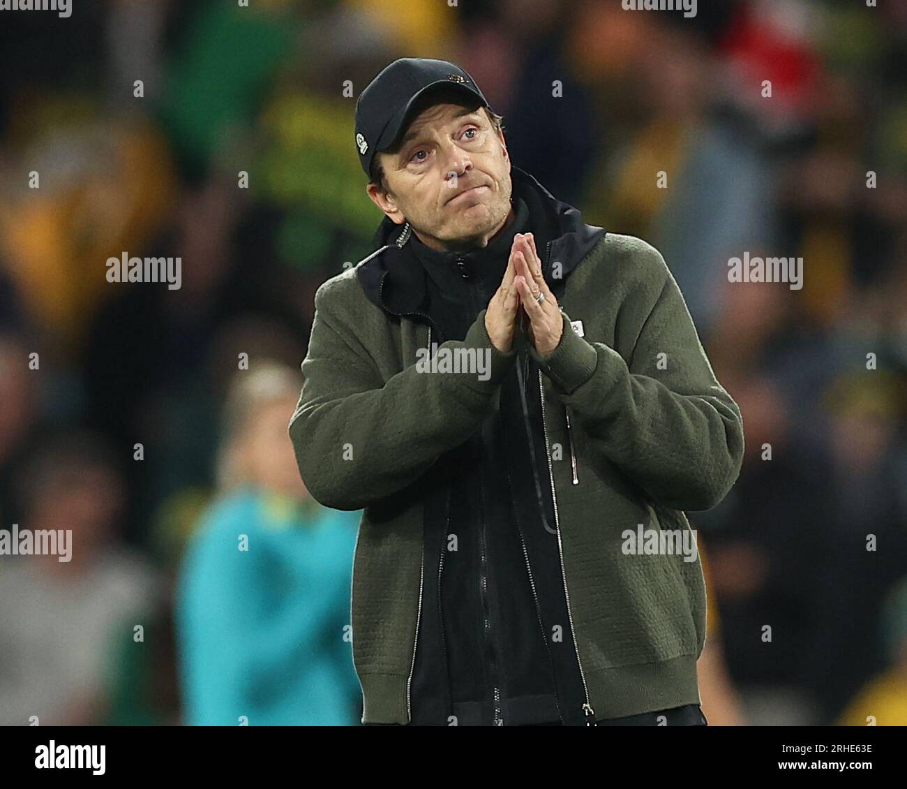 Stadium australia matildas sydney fans hi-res stock photography and ...