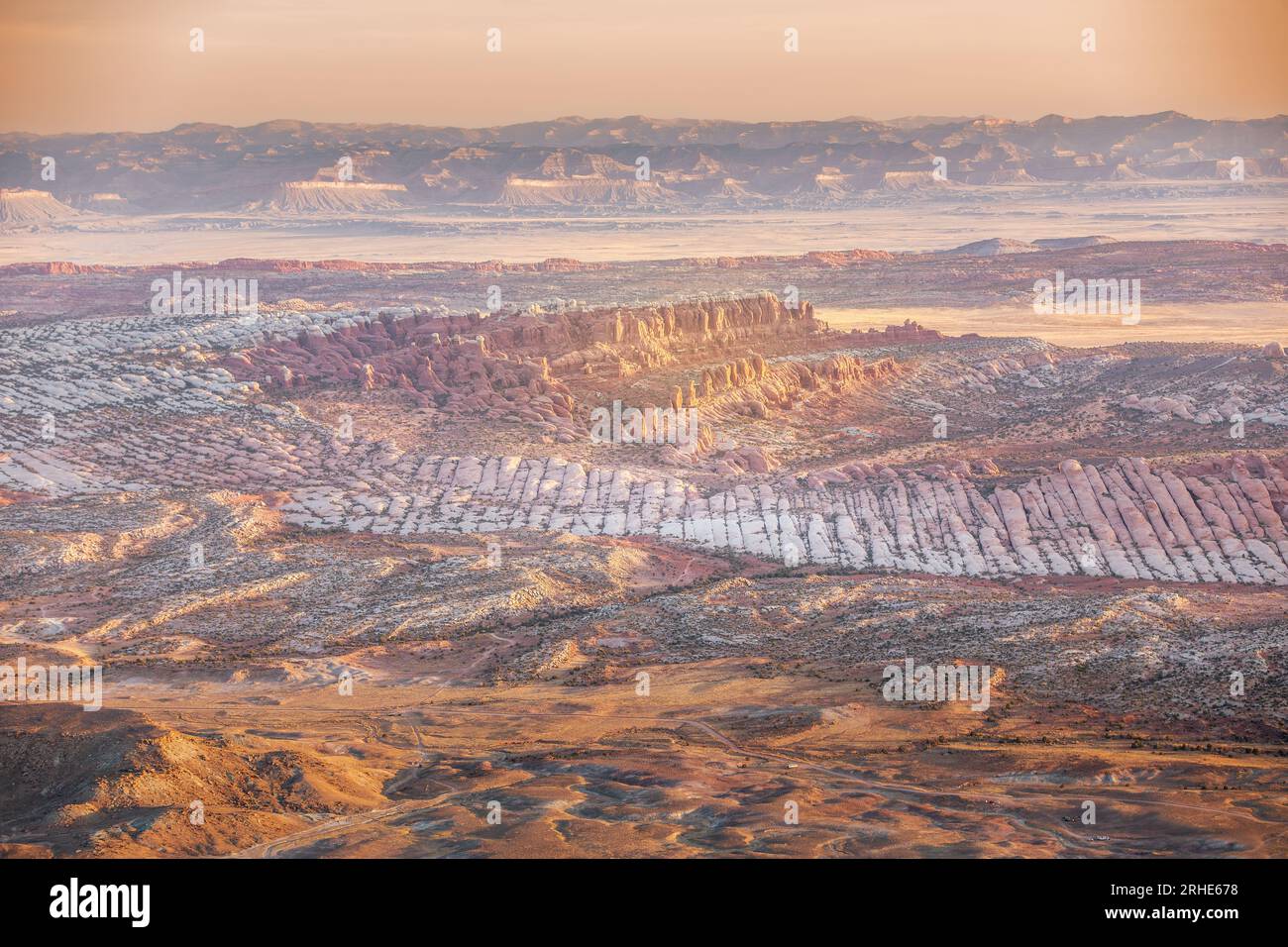 Aerial arches national park hi-res stock photography and images - Alamy