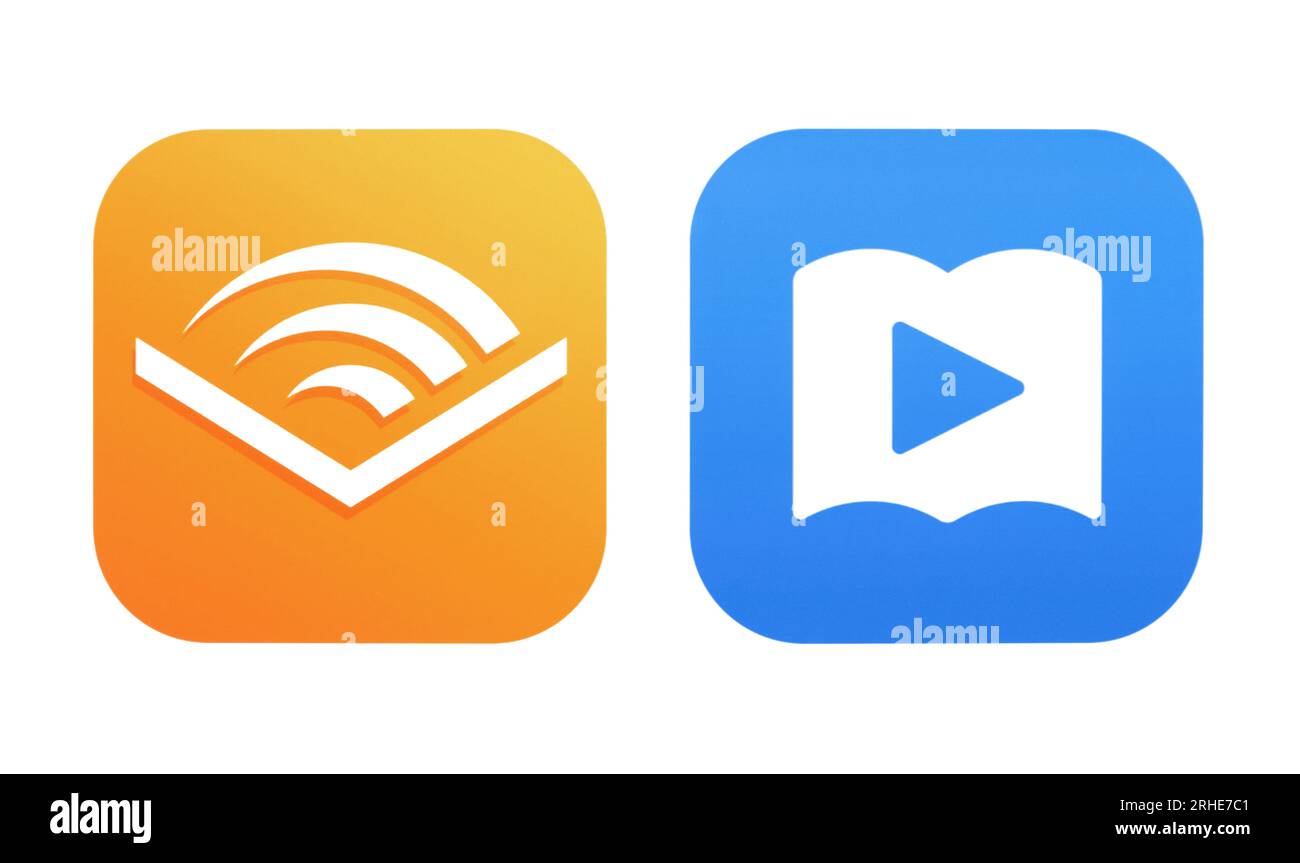 Audible app logo Cut Out Stock Images & Pictures - Alamy