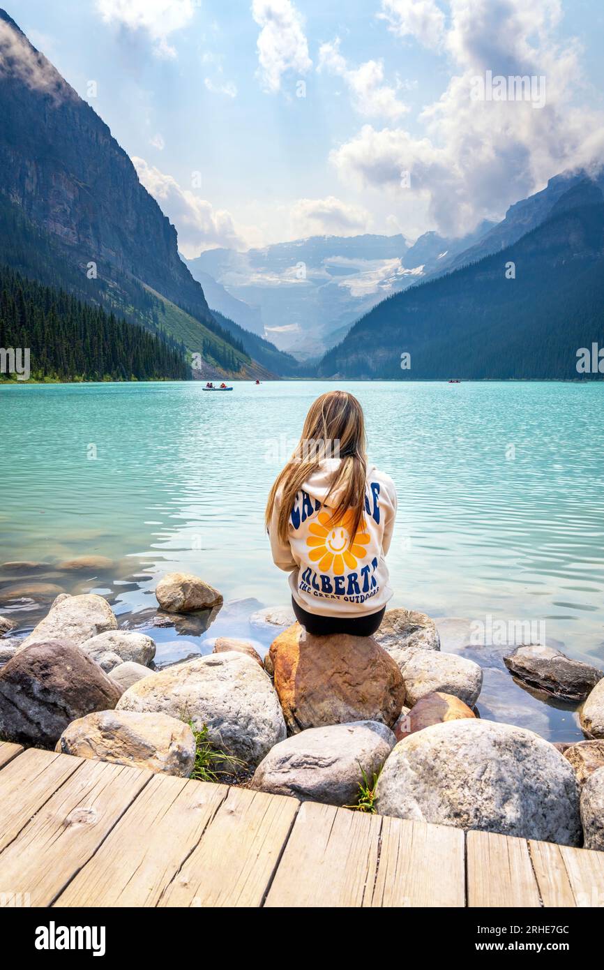 Beautiful canadian girl hi-res stock photography and images - Alamy