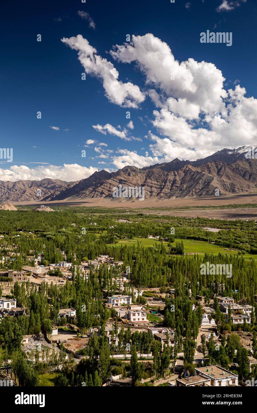 India farming aerial hi-res stock photography and images - Alamy