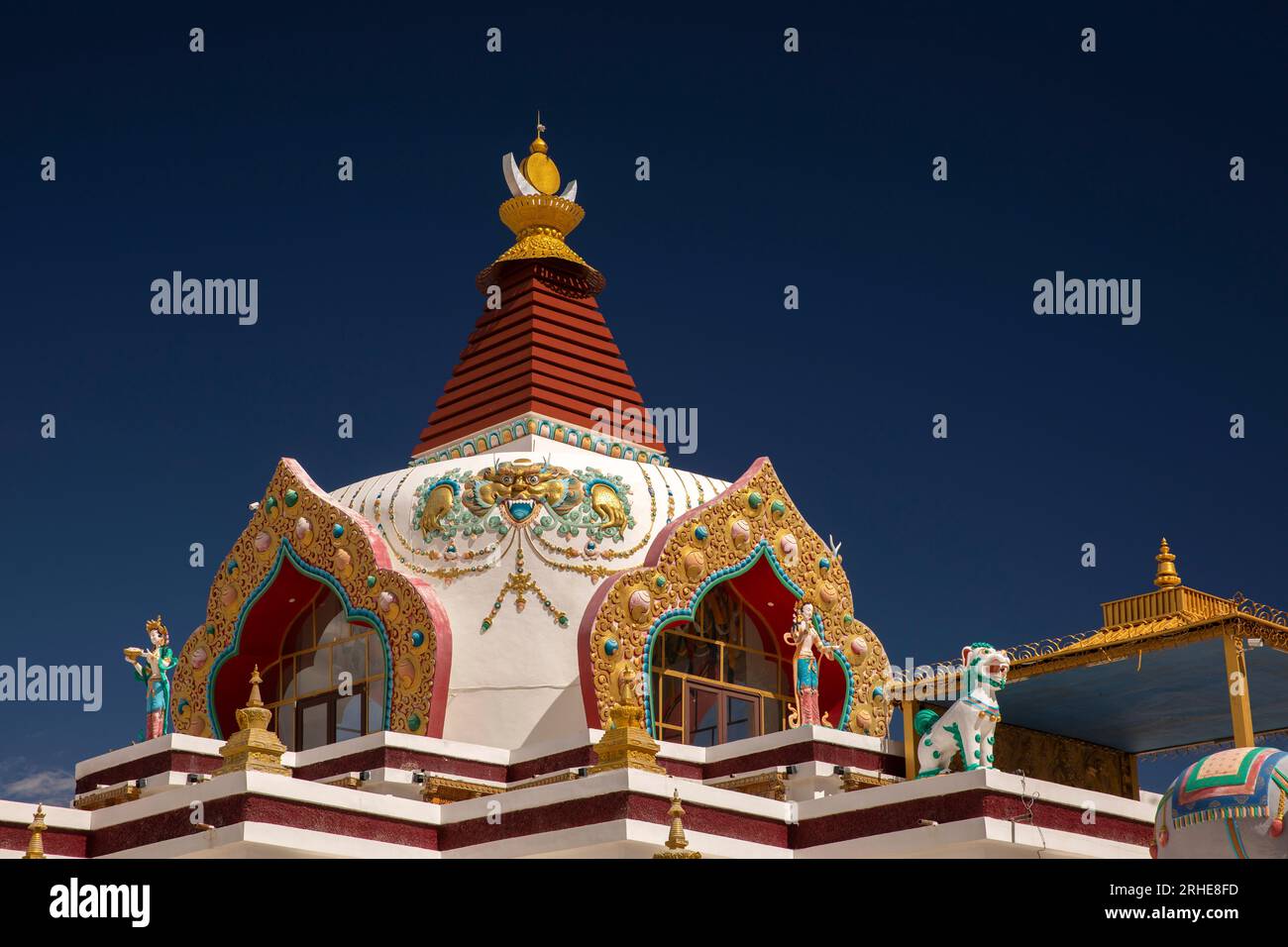 India, Ladakh, Hemis, Drukpa sect Buddhist Monastery, Naropa Festival ...