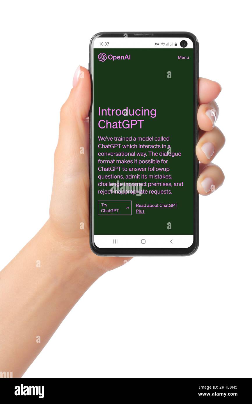 Introducing chatgpt hi-res stock photography and images - Alamy