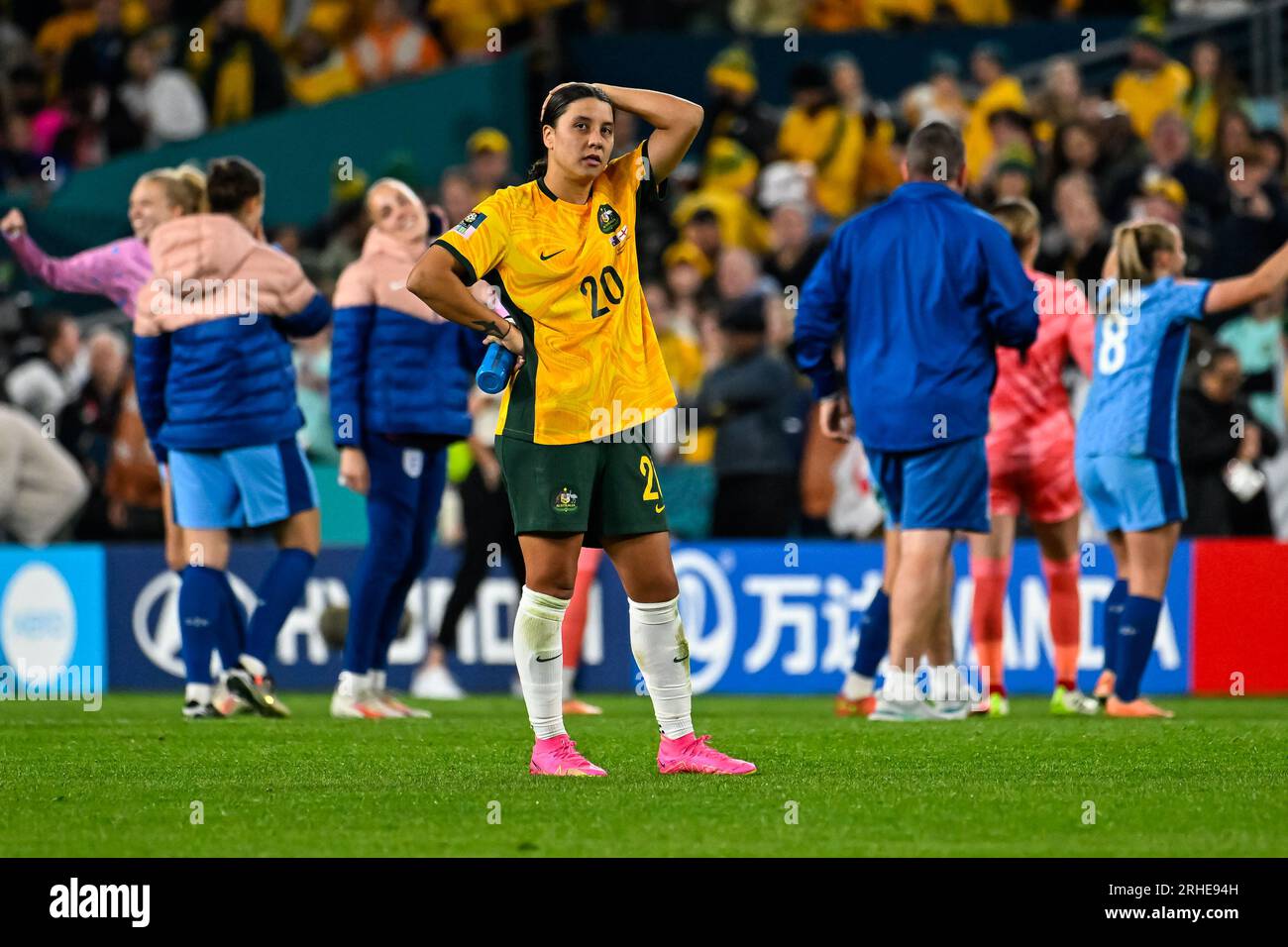Sam kerr australia 2023 world cup hi-res stock photography and images ...