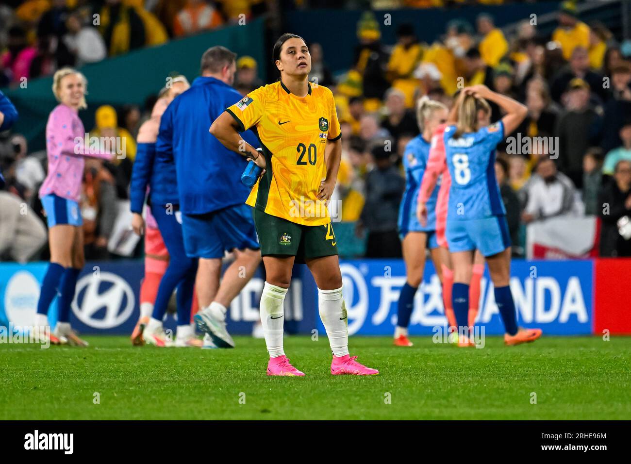 Sydney, NSW, Australia, Sam Kerr (20 Australia) FIFA Women's World Cup ...