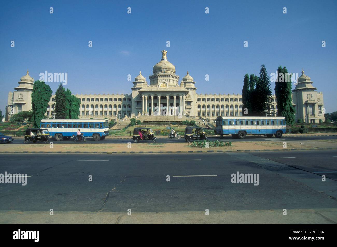 The Building of the Parliament of The Province Karnataka in the city of ...