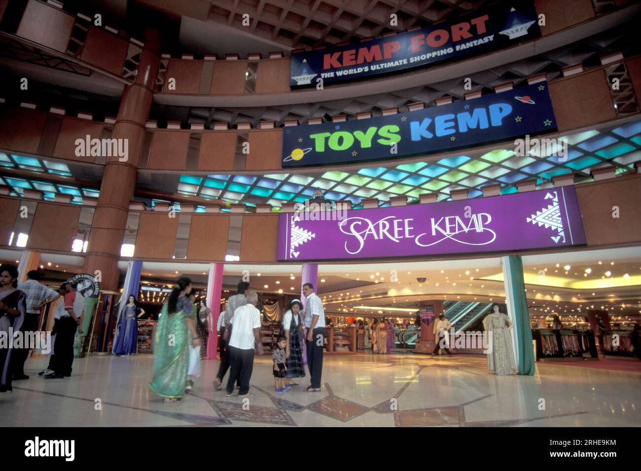 Inside the modern Shopping Mall Kemp Fort for Saree and Toys in the ...