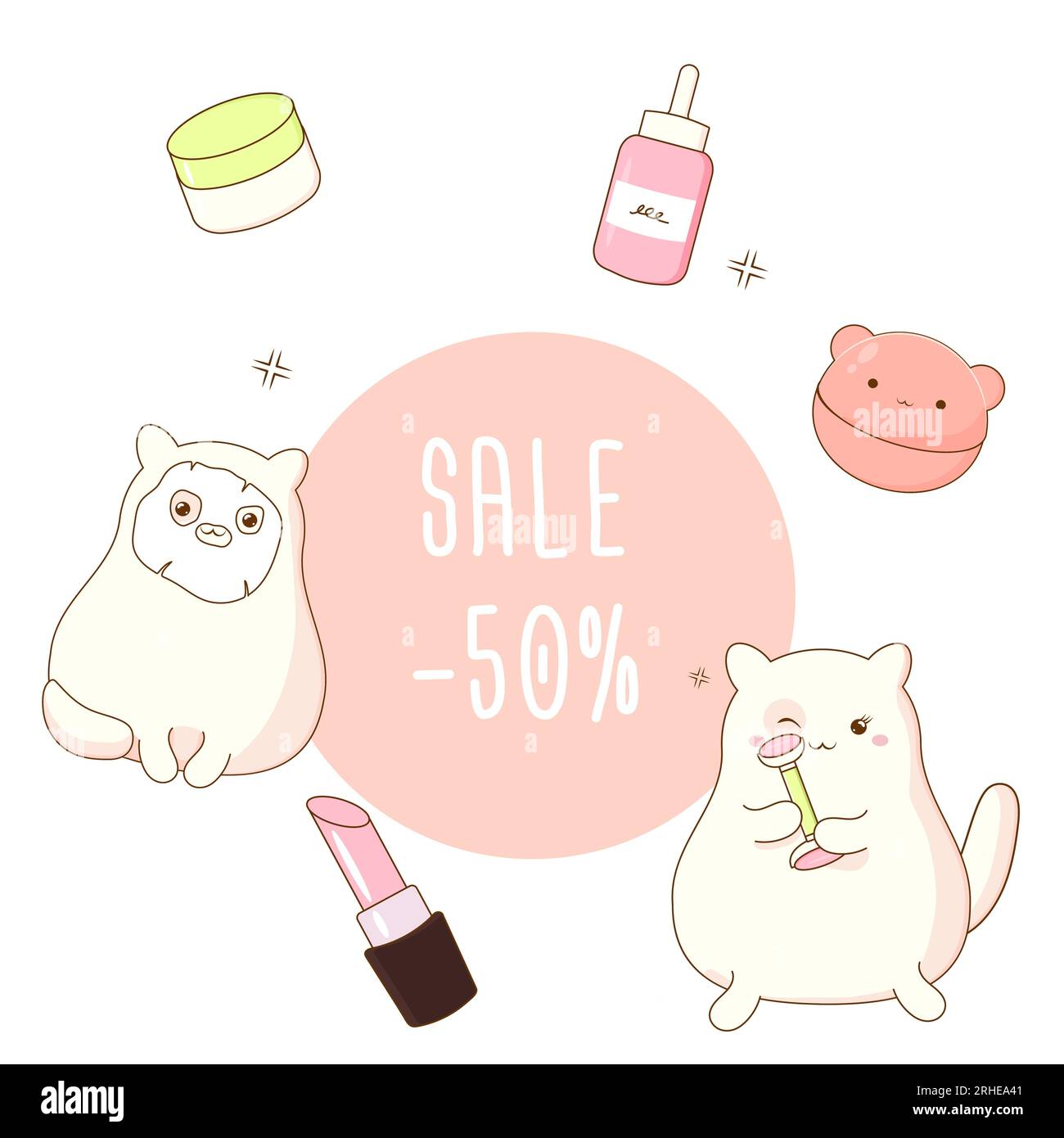 Female korean mask Cut Out Stock Images & Pictures - Alamy