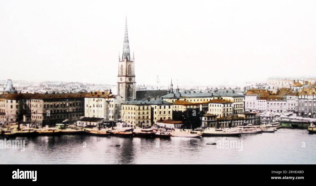 Sweden vintage hi-res stock photography and images - Alamy