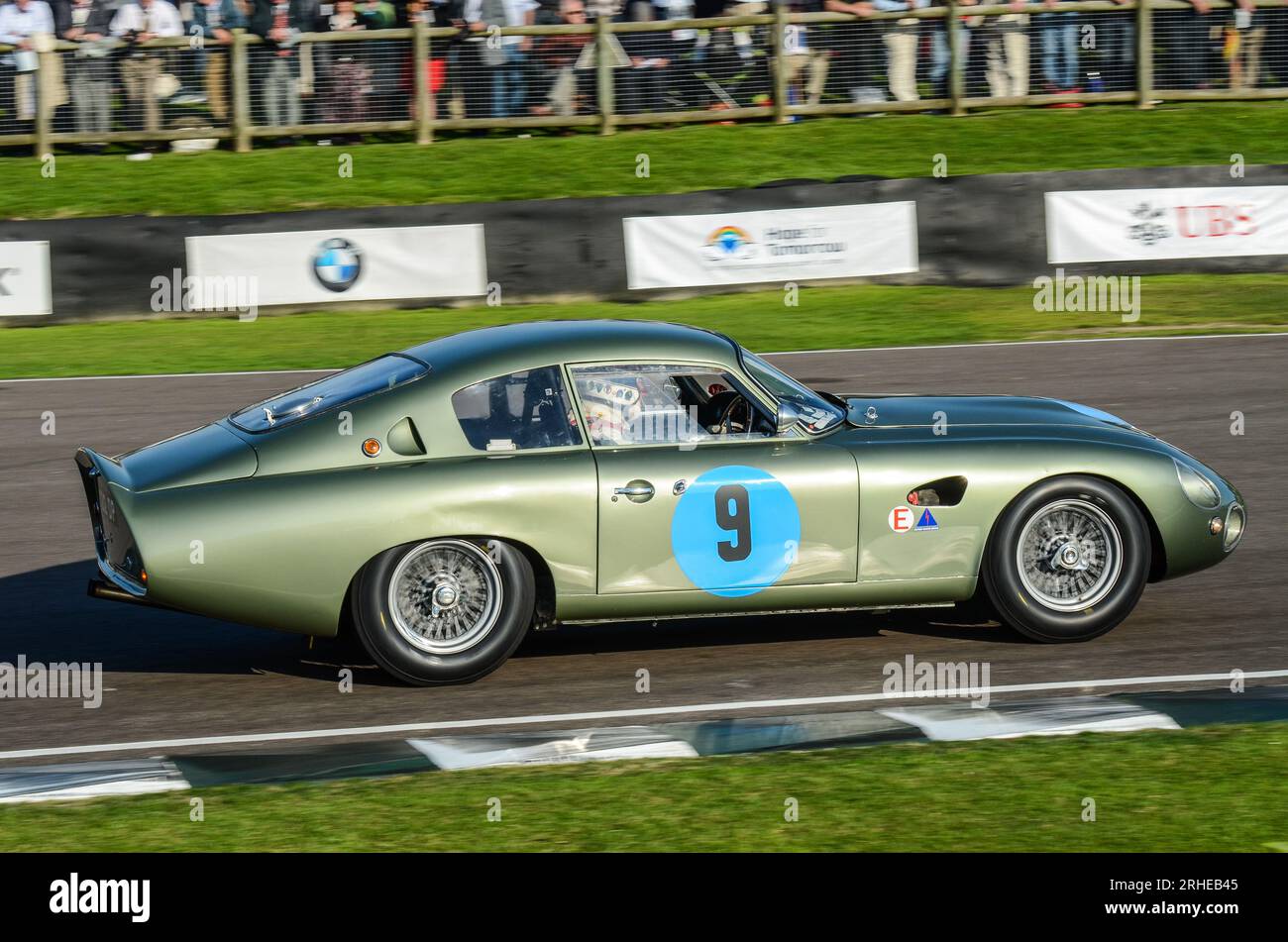 1961 Aston Martin Project 212 classic, vintage race car, racing in the ...
