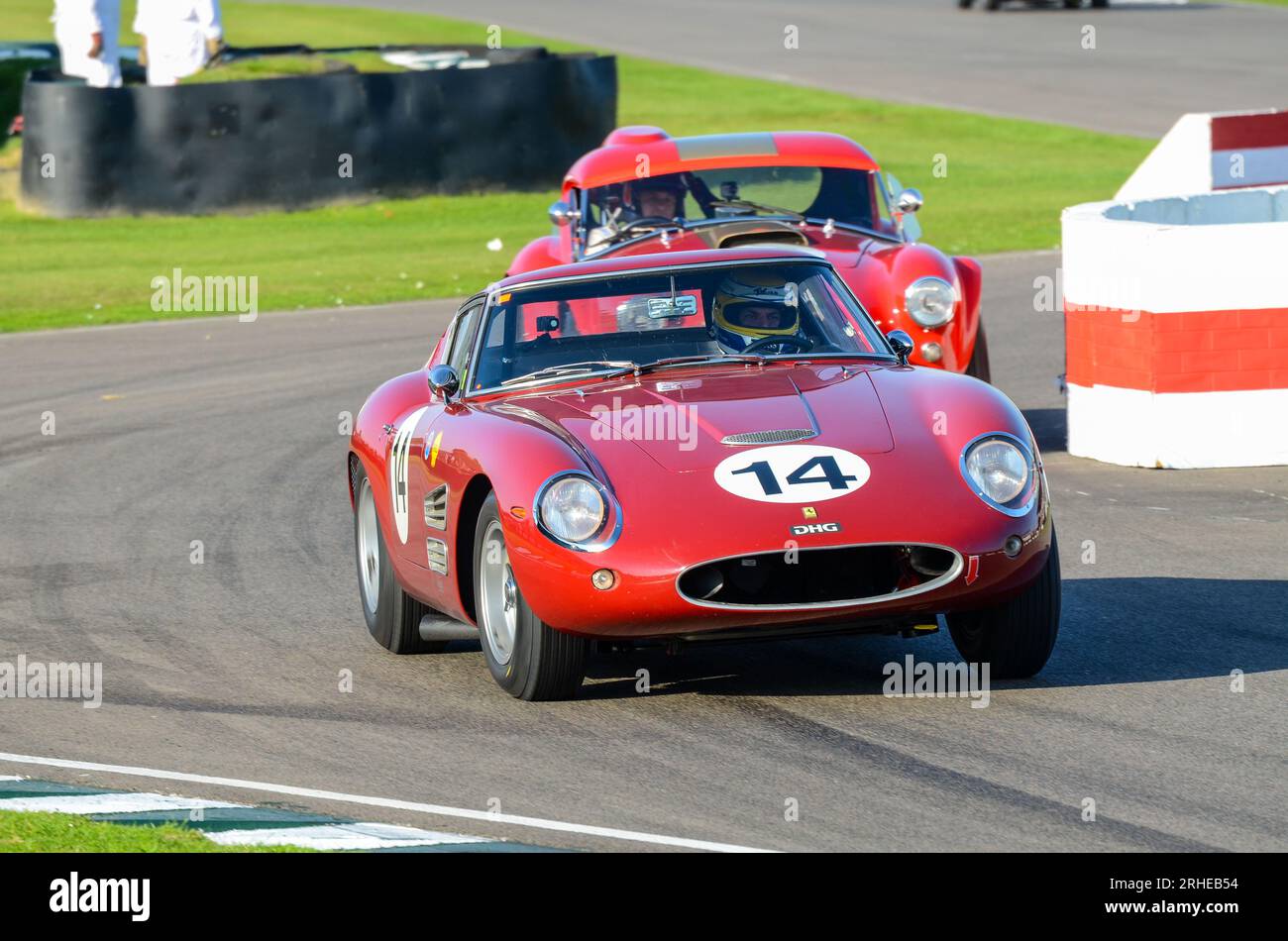 Ferrari 250 Drogo classic, vintage racing car competing in the RAC ...