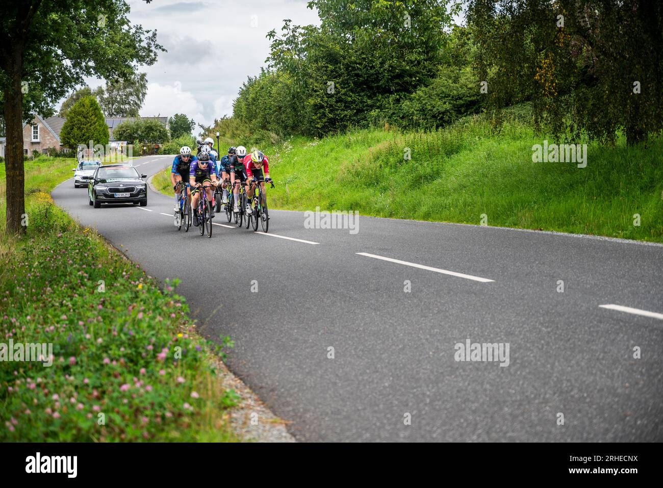Post Nord Danmark Rund visits Gjern and the Lake Highlands during the ...