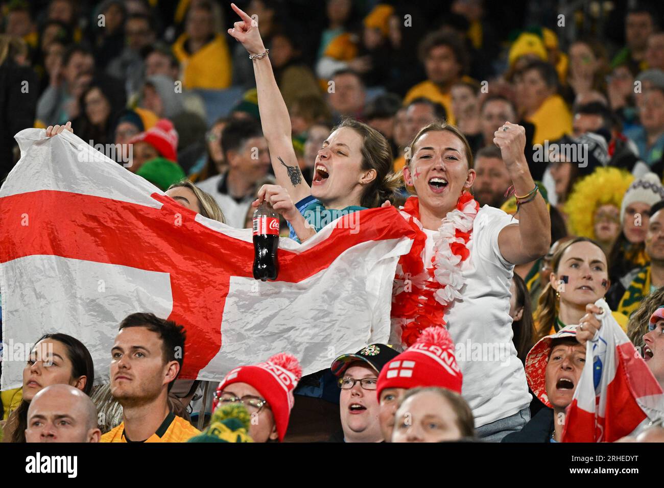 The 2023 Women's World Cup Semi-finals match between Australia and ...