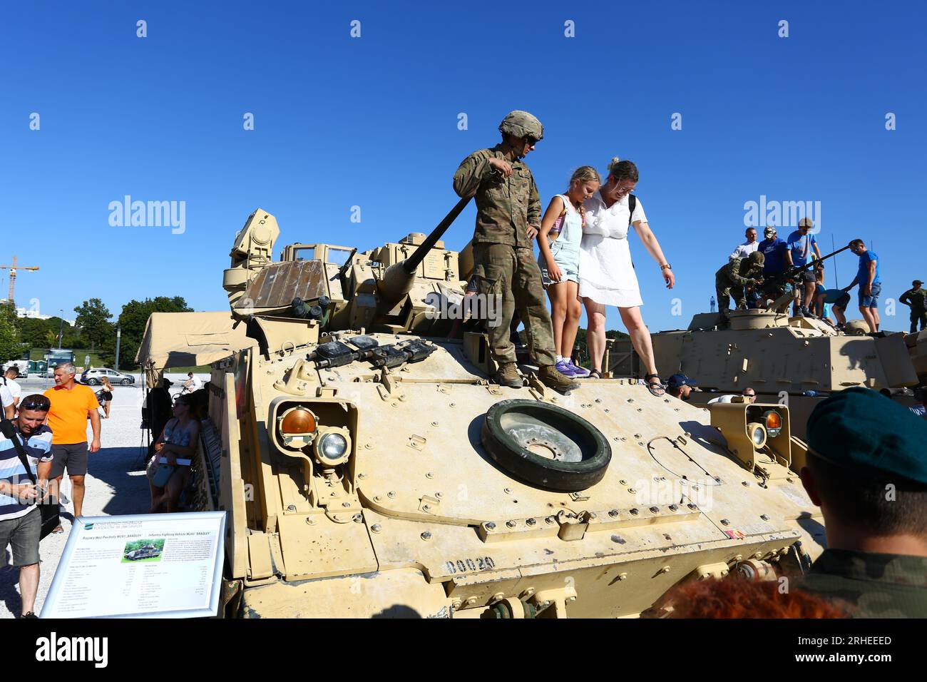 Warsaw, Poland. 15th Aug, 2023. Military parade held on celebration day ...