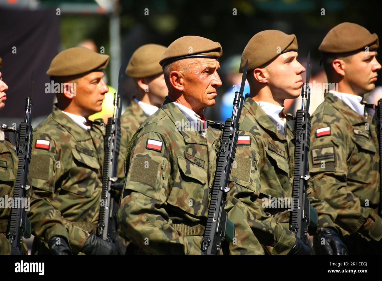 Warsaw, Poland. 15th Aug, 2023. Military parade held on celebration day ...