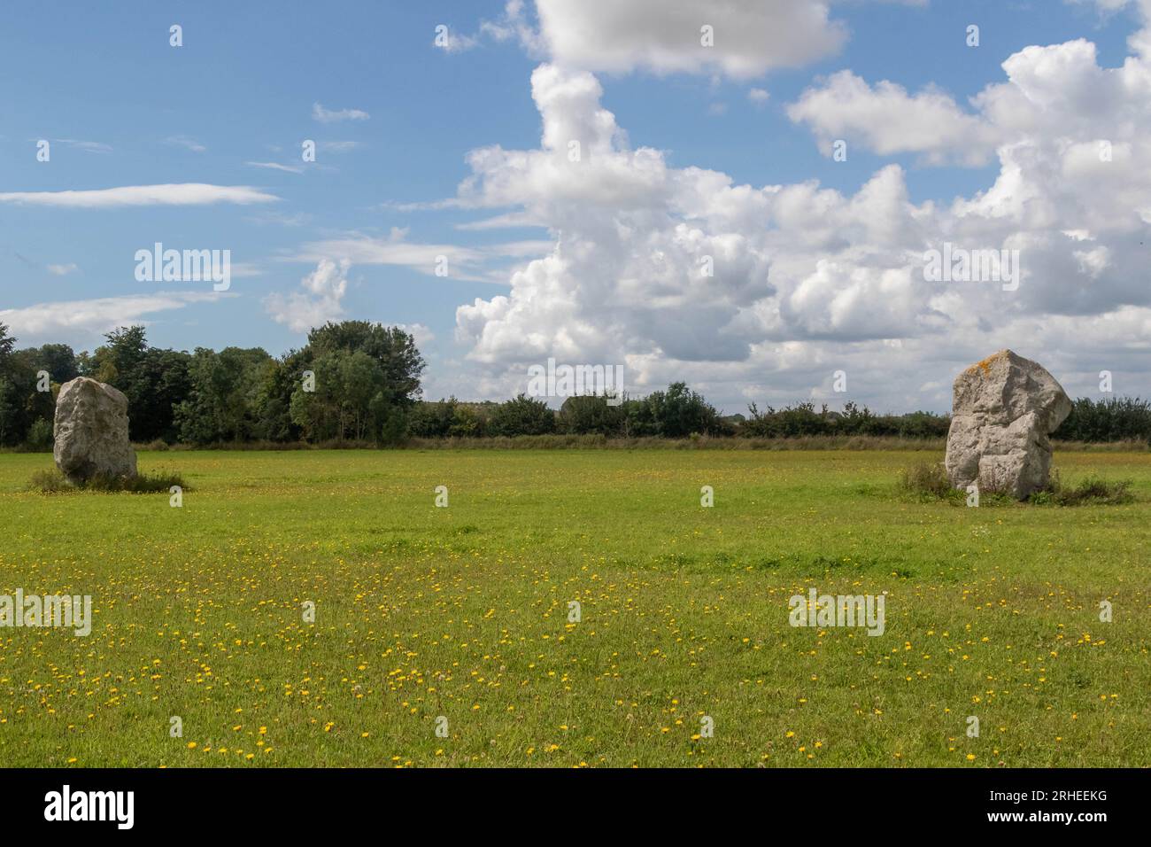 The Longstones “Adam & Eve” part of the UNESCO World Heritage Site of ...