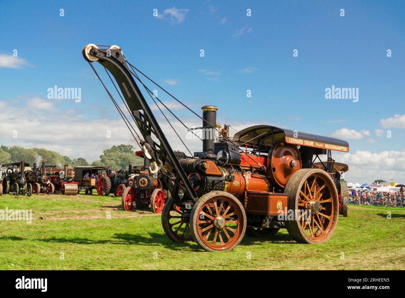 John Fowler 8nhp B6 Crane engine built in 1929 No17212 on display at ...