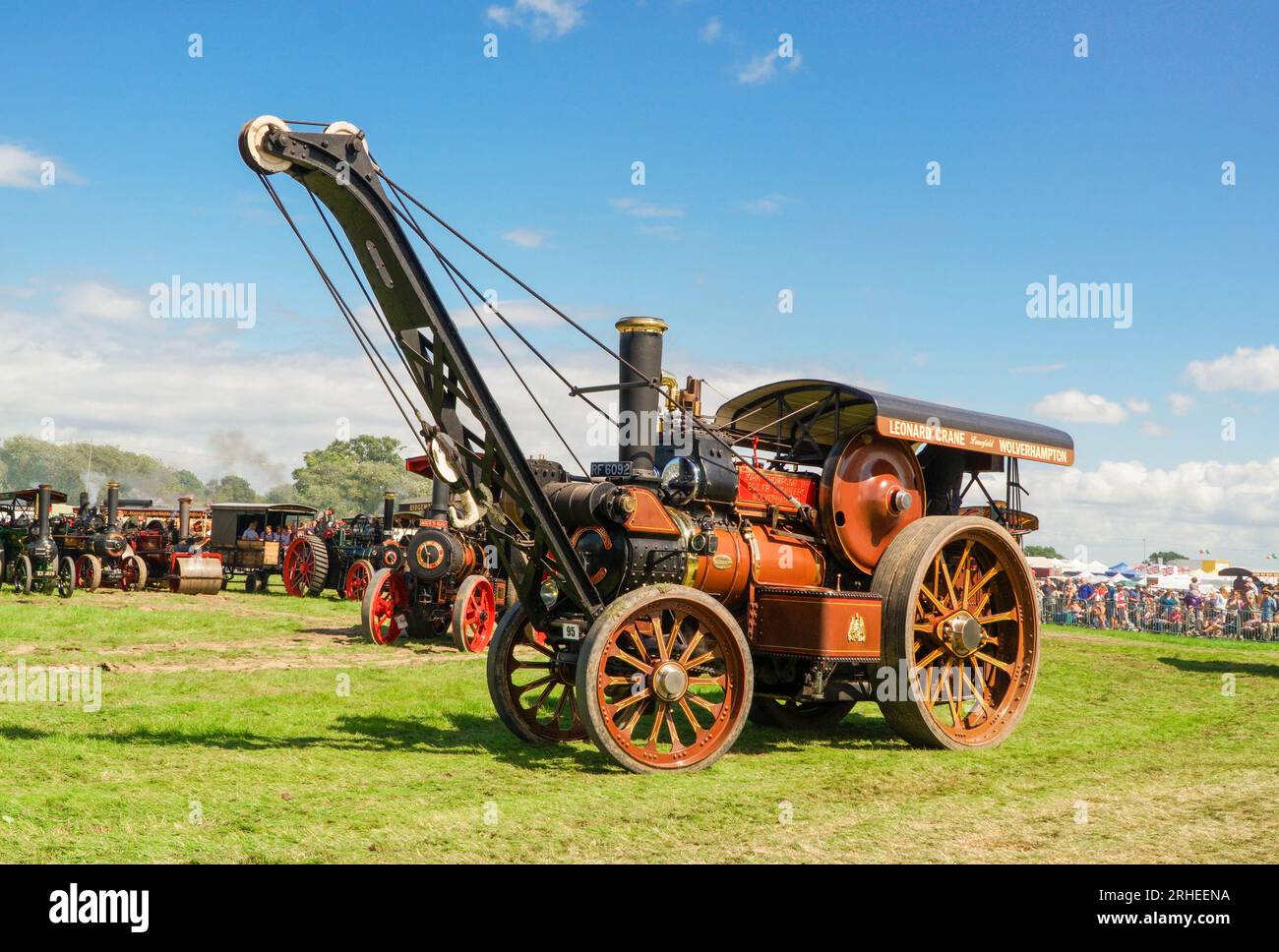 John Fowler 8nhp B6 Crane engine built in 1929 No17212 on display at ...