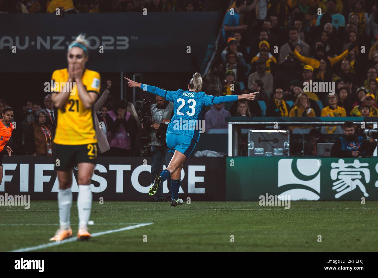 Alessia russo england celebrating 2023 hi-res stock photography and ...