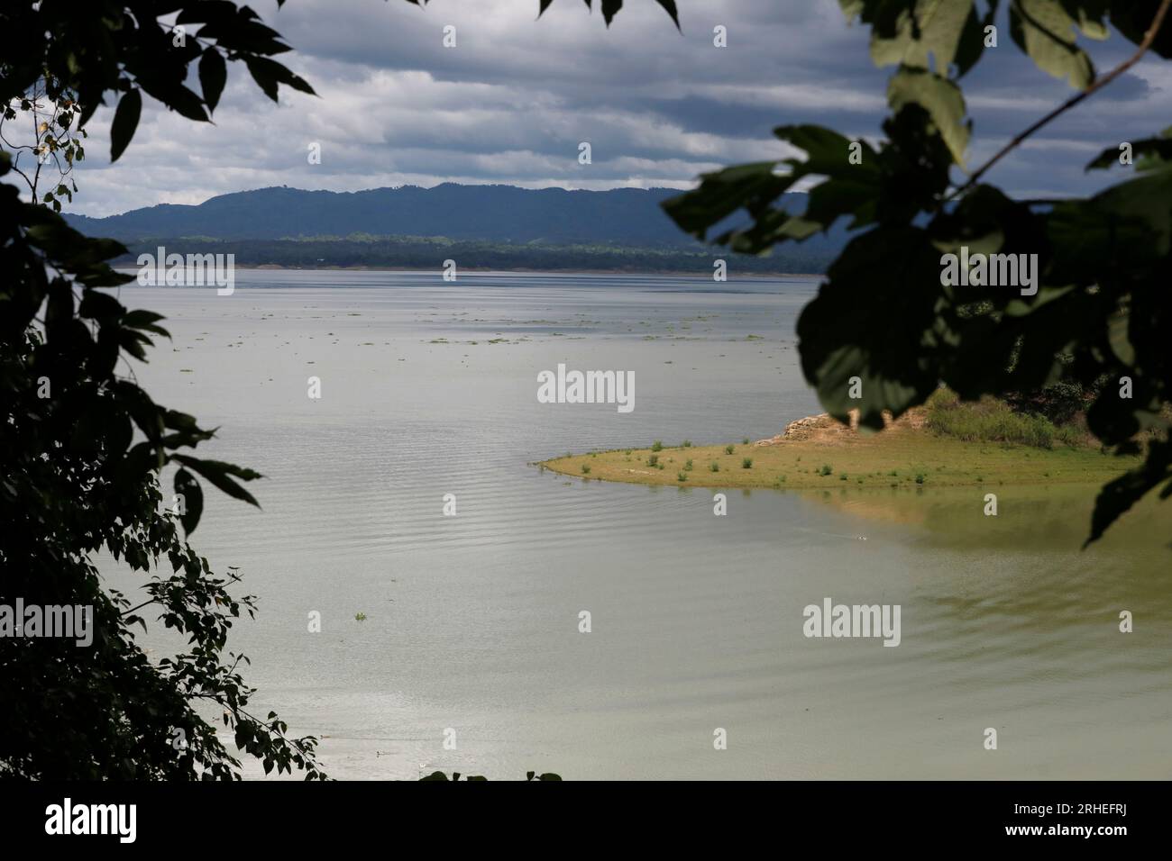 Rangamati, Bangladesh - July 25, 2023: The Bird's-eye view of Kaptai ...