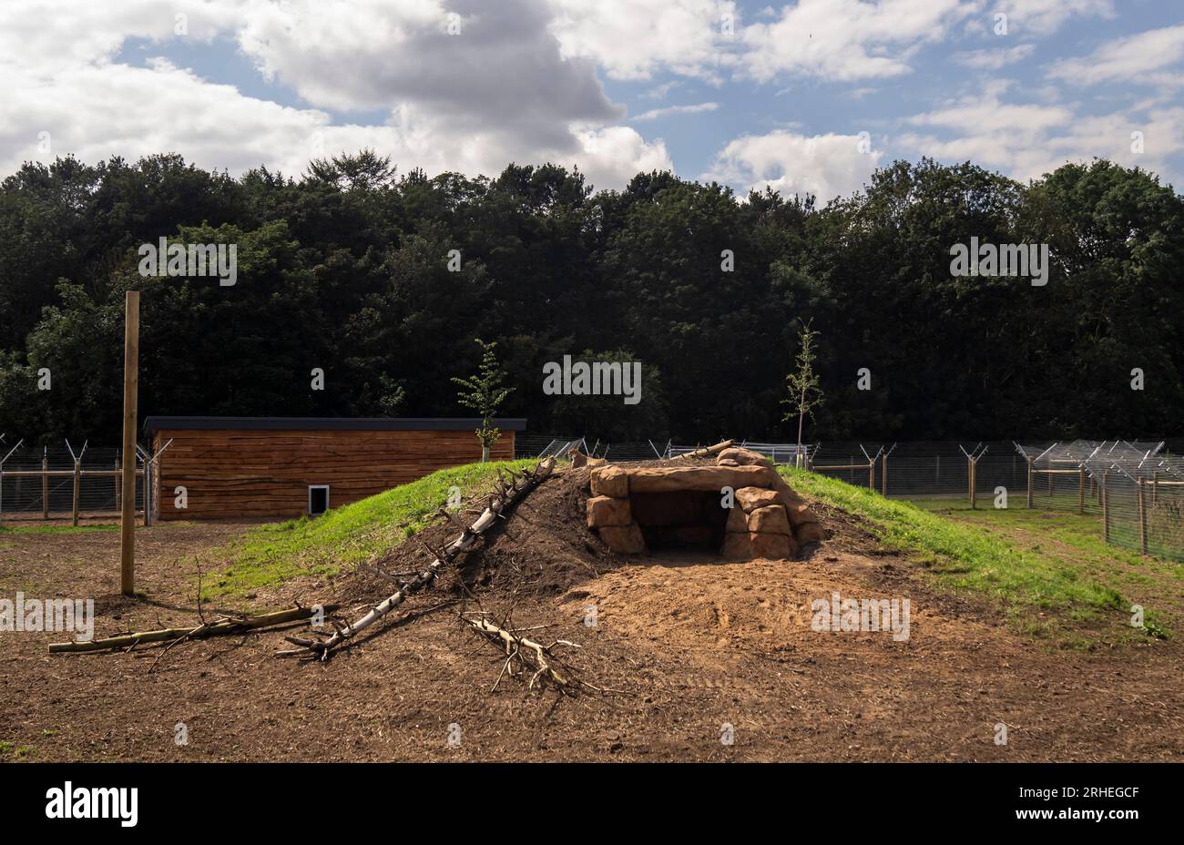 The newly-developed Cheetah Territory that covers 10,000 square at ...