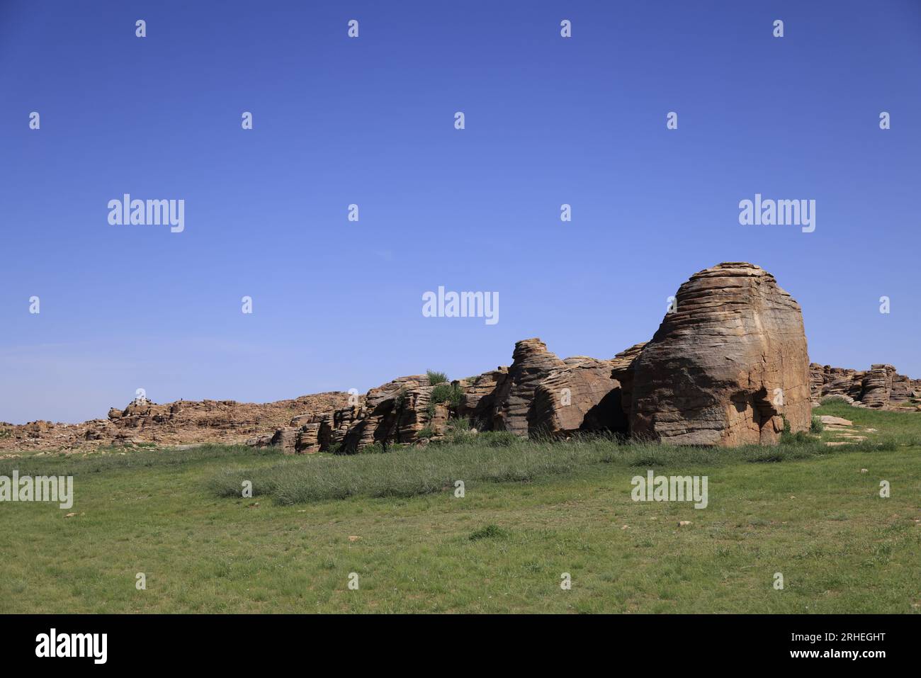 Baga Gazriin Chuluu rock formations, Mongolia Stock Photo - Alamy