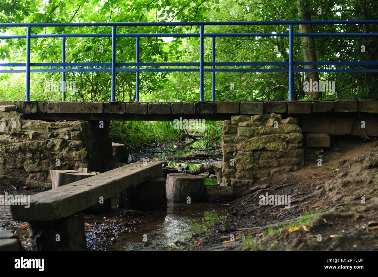 Footbridge over ditch hi-res stock photography and images - Alamy