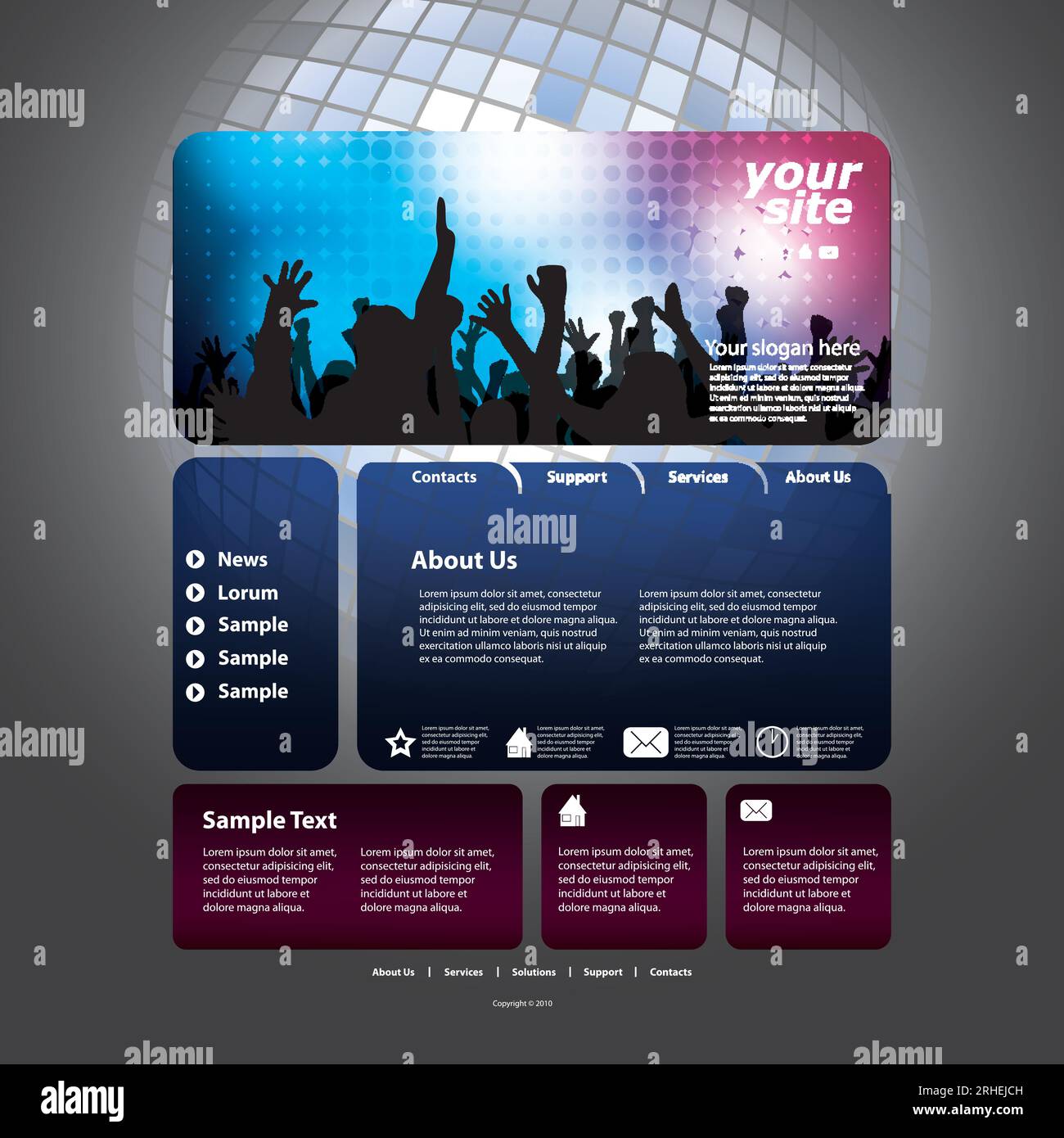 Gig design hi-res stock photography and images - Alamy