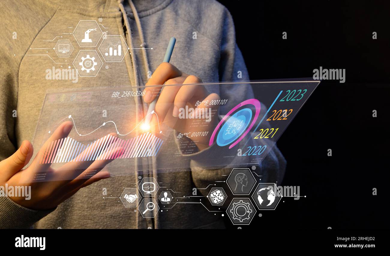 Chatbot conversation Ai Artificial Intelligence technology online ...