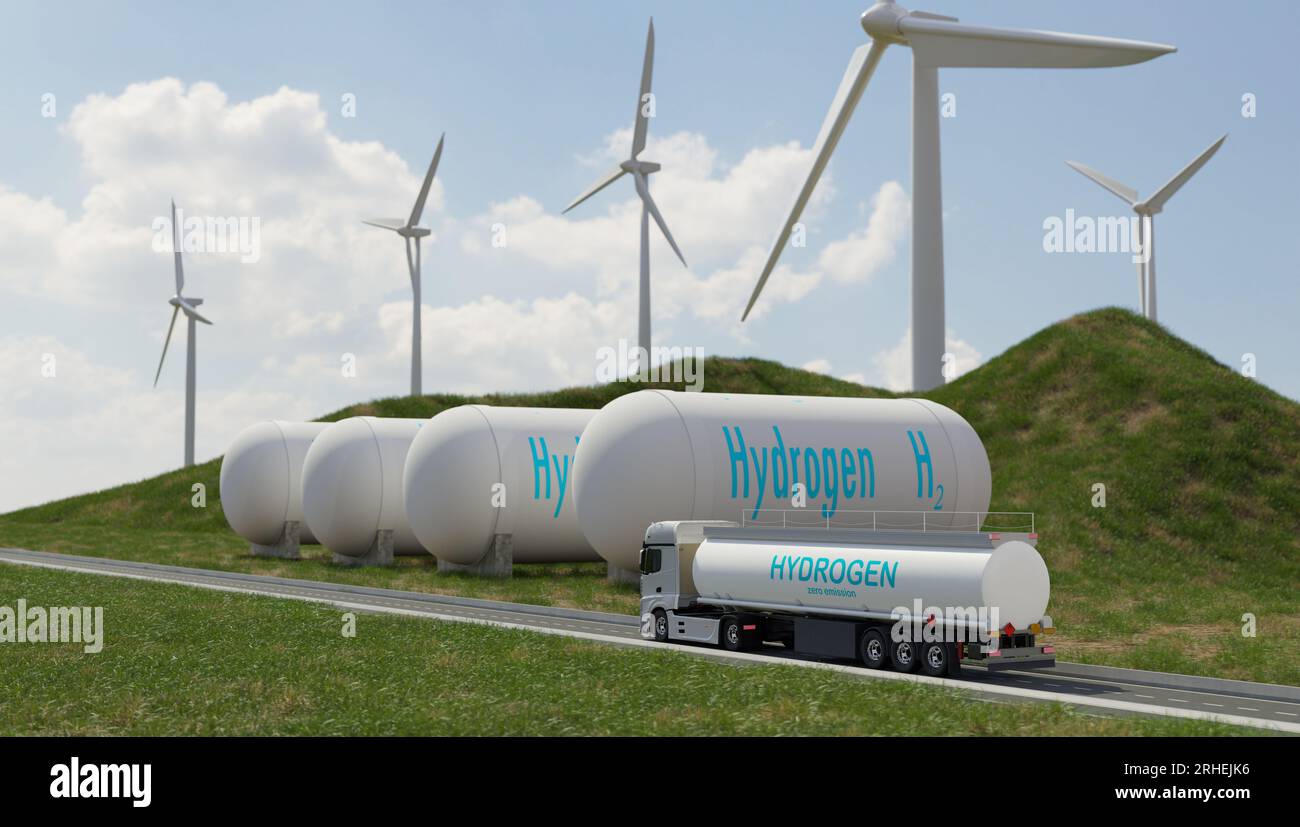 Hydrogen fuel transportation and storage, green power and zero ...