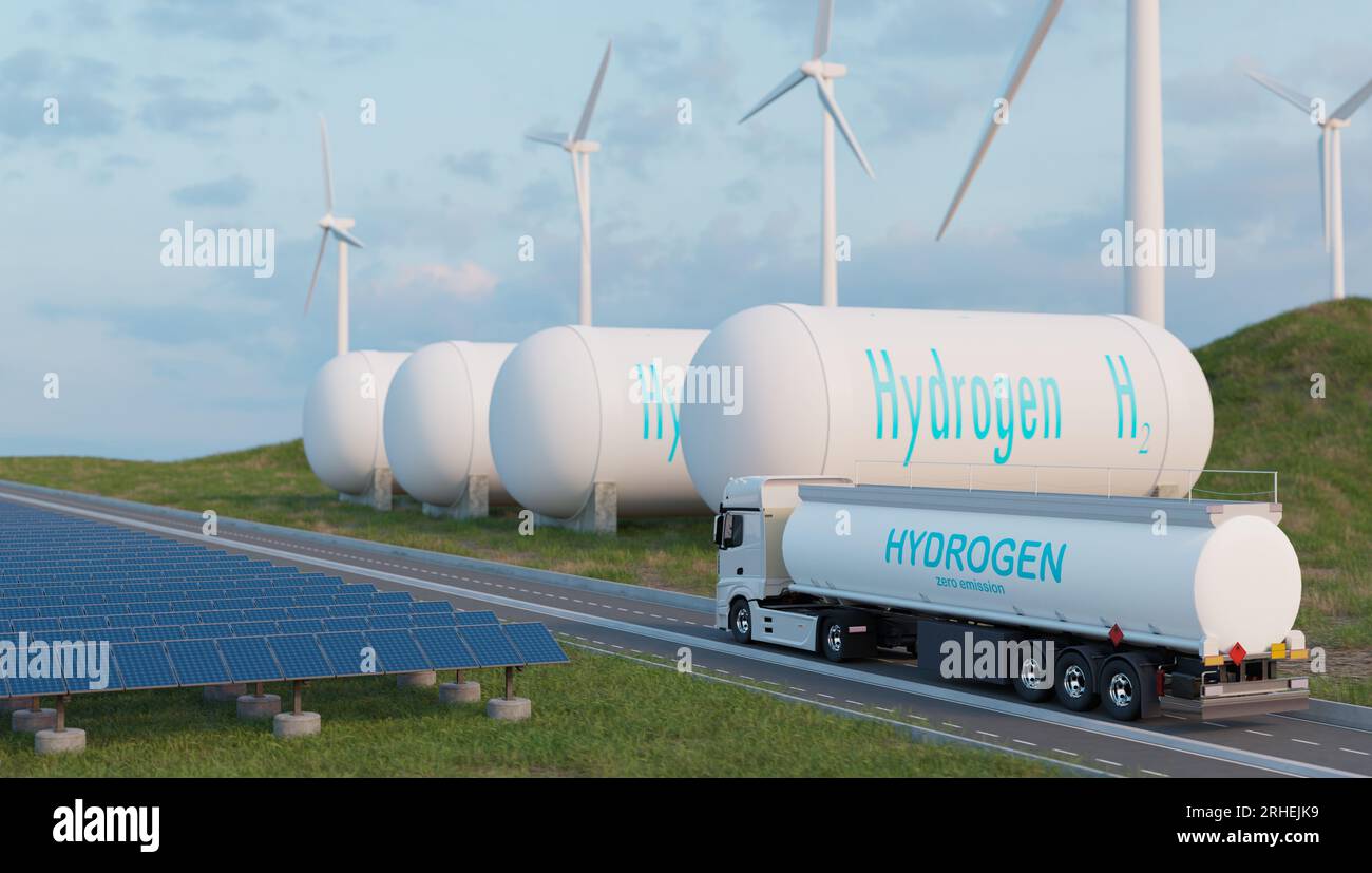 Hydrogen fuel transportation and storage, green power and zero ...