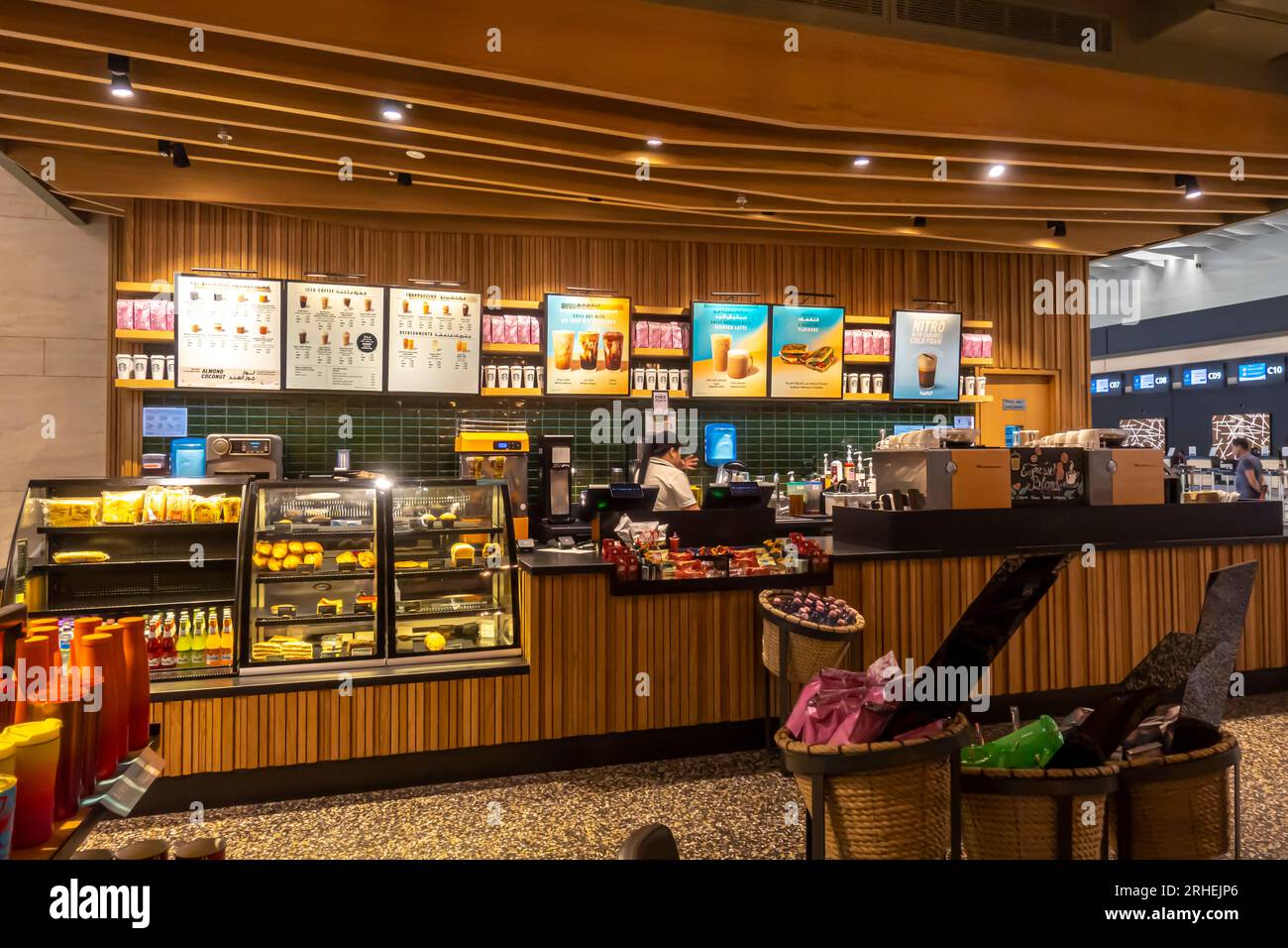 Mcdonalds bahrain airport cafe hi-res stock photography and images - Alamy