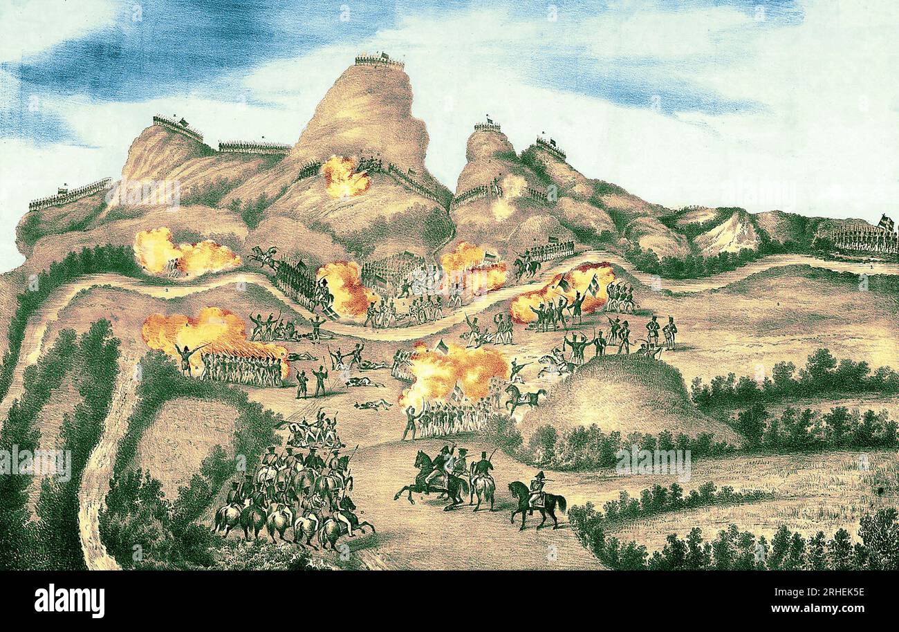 The Battle of Las Carreras (21-22 April 1849). General Pedro Santana ...