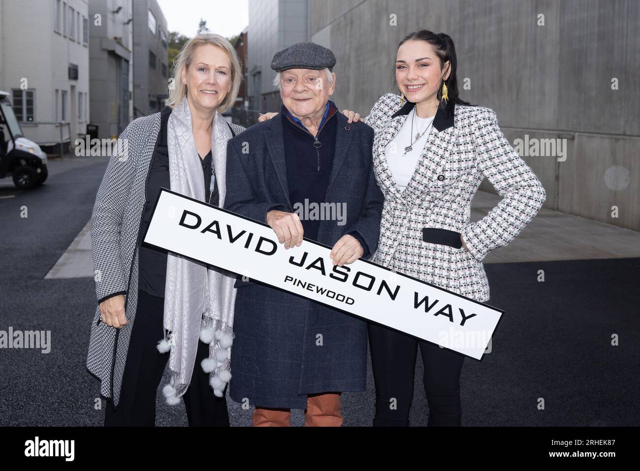David Jason Photographed at Pinewood Studios in England on 7th November ...