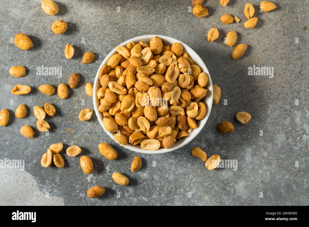 Salted roasted peanuts hi-res stock photography and images - Alamy