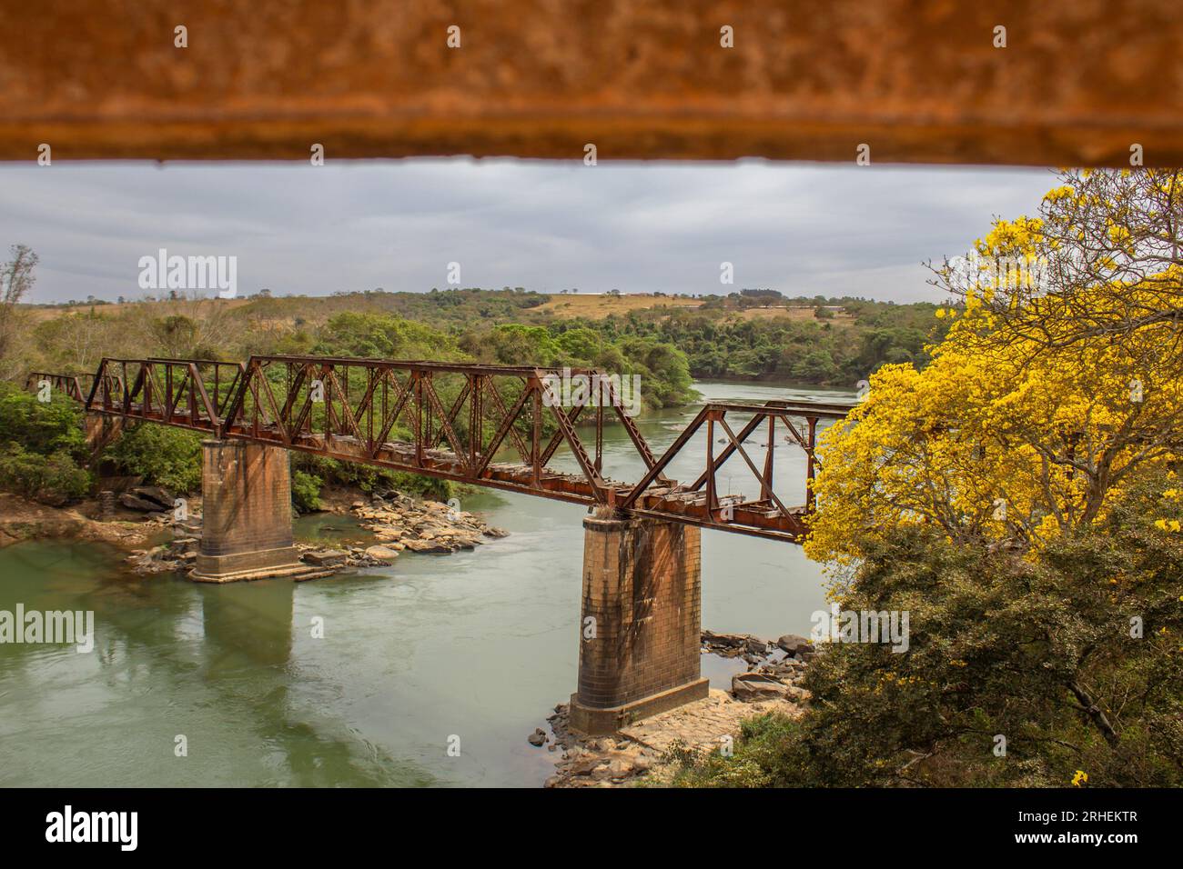 Pires do Rio, Goias, Brazil – August 15, 2023: Landscape with the old ...
