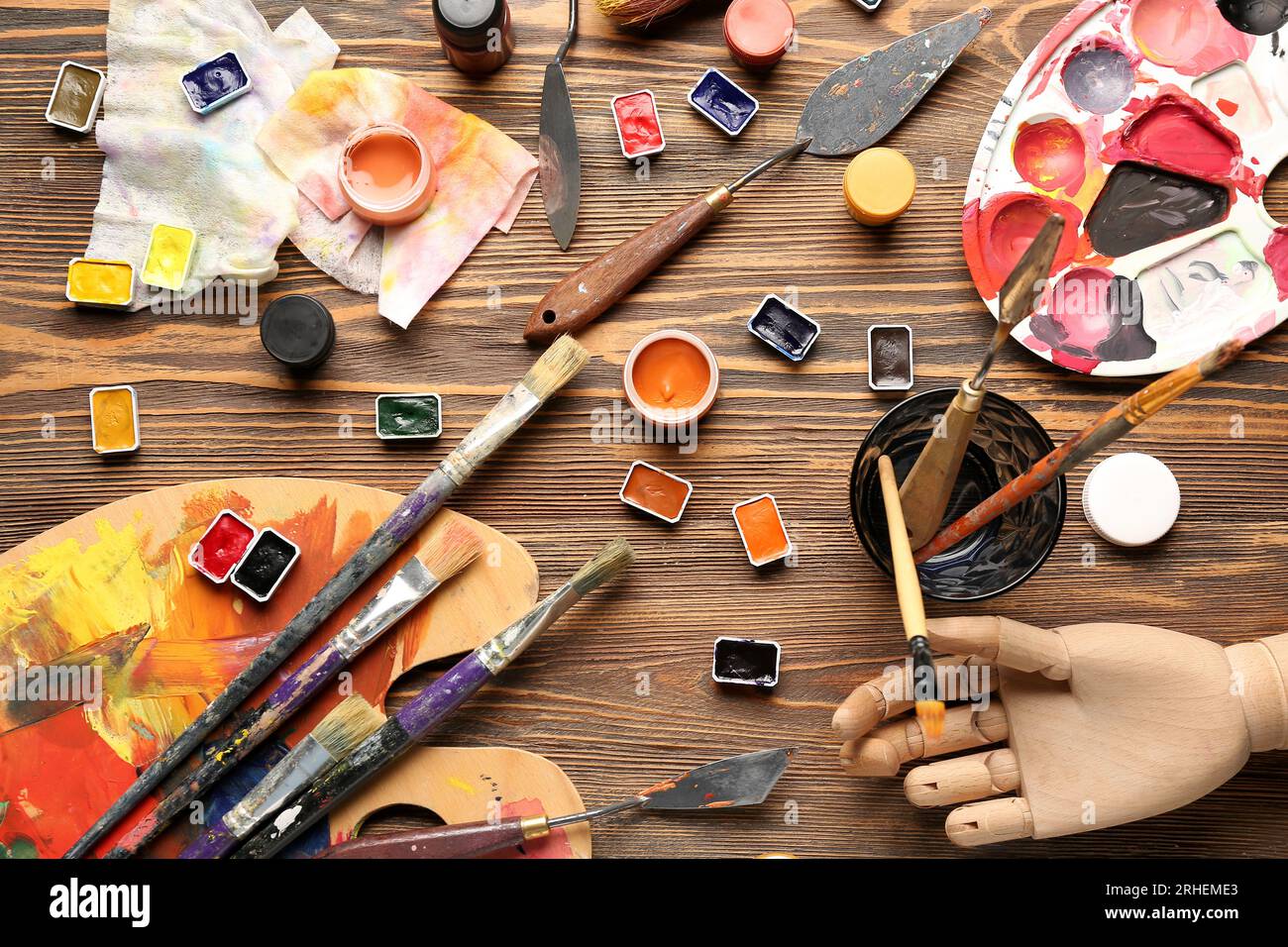 Bright color palettes different hi-res stock photography and images - Alamy