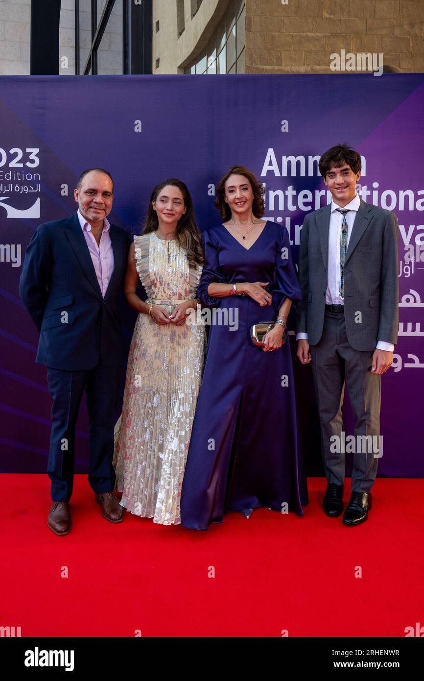 Amman, Jordan. 15th Aug, 2023. L-R : Prince Ali bin Al Hussein of ...