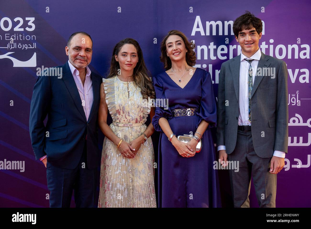 Amman, Jordan. 15th Aug, 2023. L-R : Prince Ali bin Al Hussein of ...