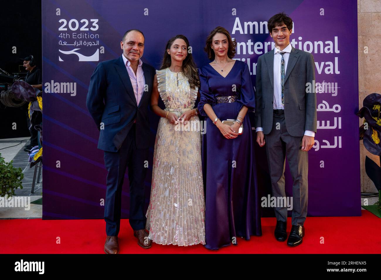 Amman, Jordan. 15th Aug, 2023. L-R : Prince Ali bin Al Hussein of ...