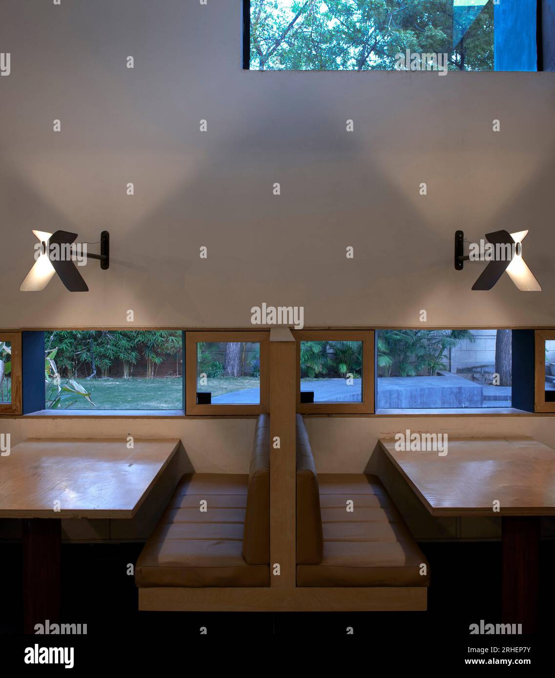 Cafe area ground floor. 079 Stories Centre for Arts, Ahmedabad, India ...