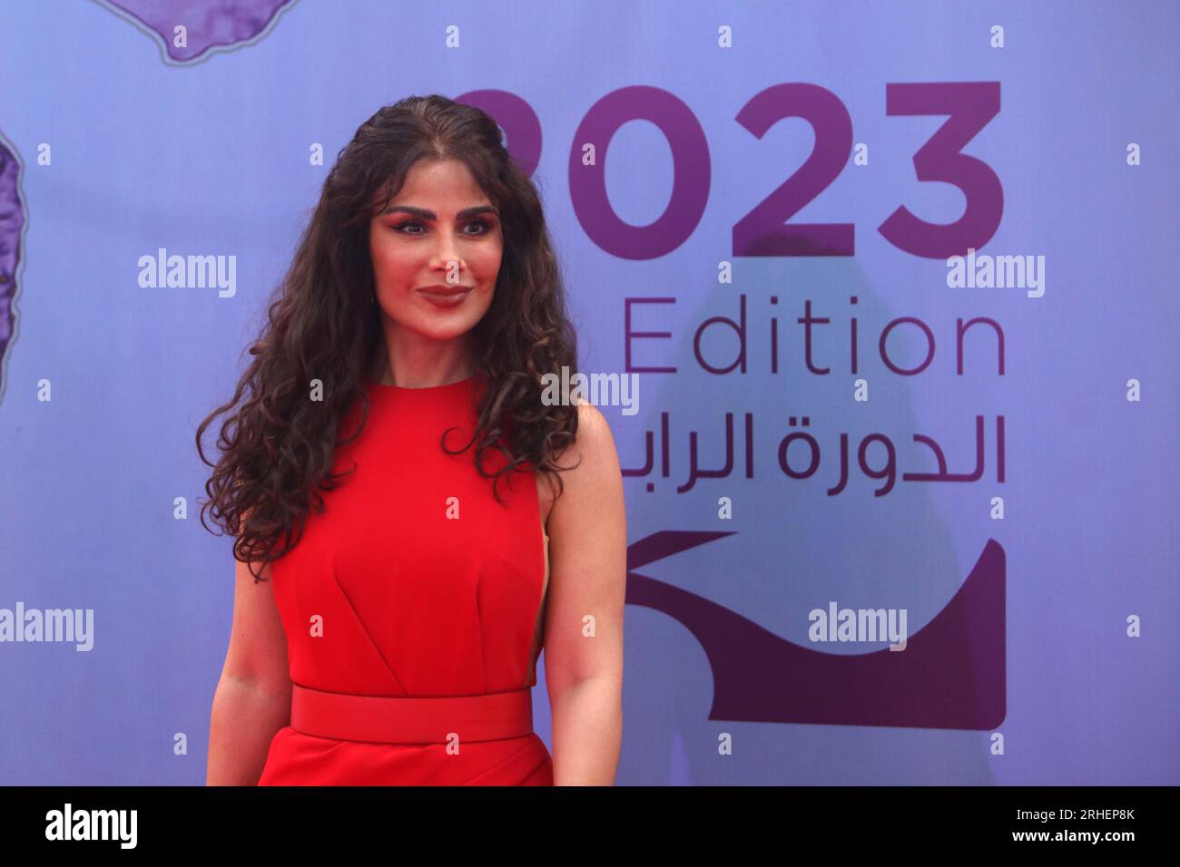 (230816) -- AMMAN, Aug. 16, 2023 (Xinhua) -- Jordanian actress Saba ...