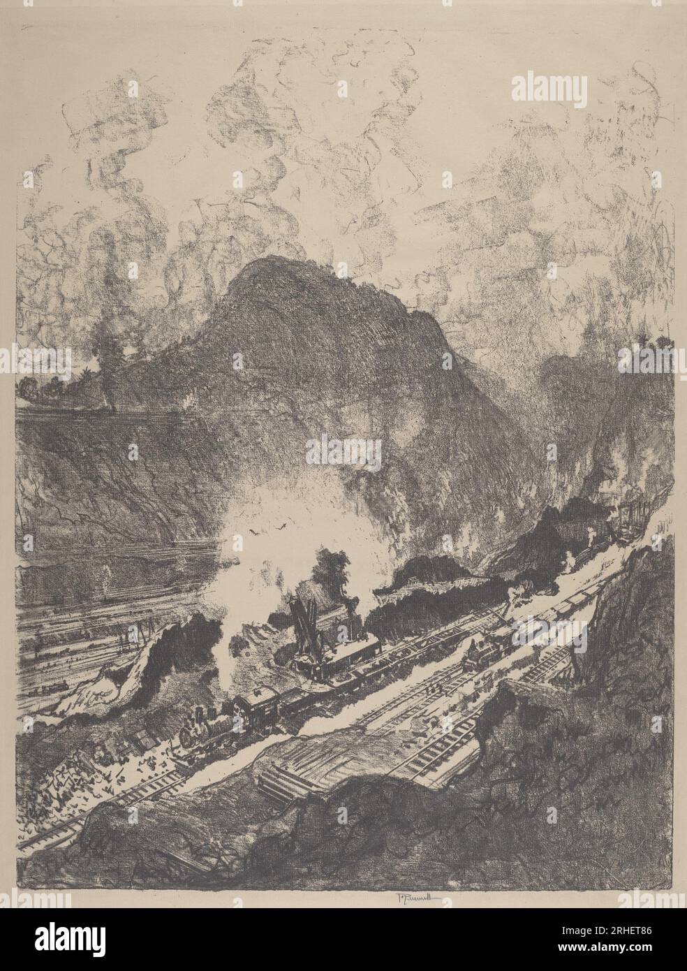 Drawing of the culebra cut hi-res stock photography and images - Alamy