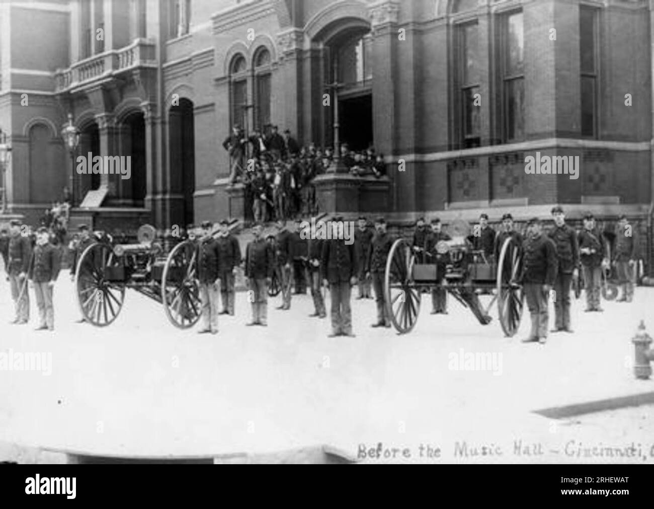 Cincinnati riots of 1884 Stock Photo - Alamy