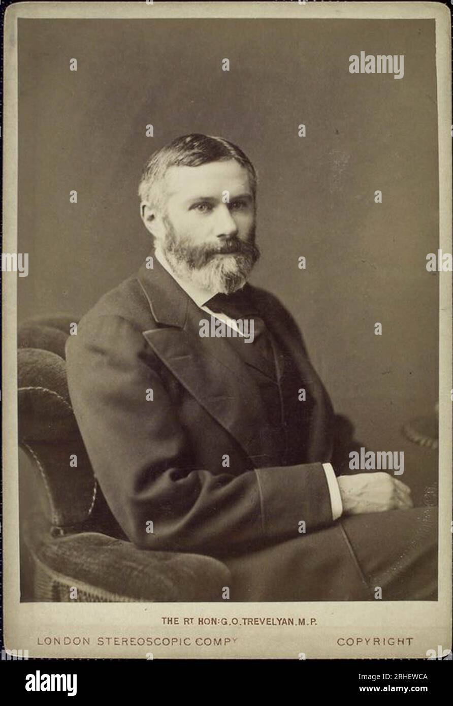 George Otto Trevelyan Stock Photo - Alamy