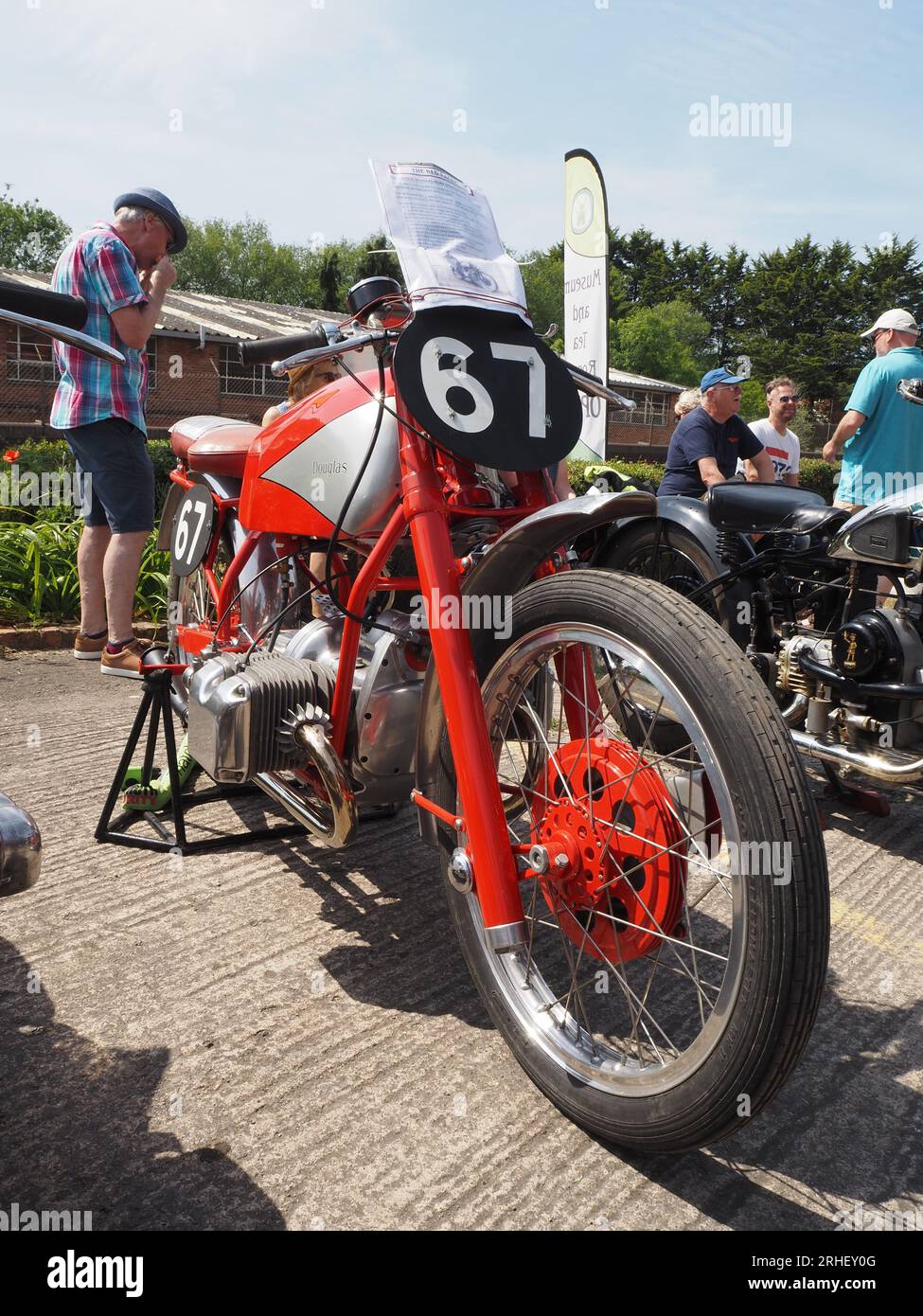 Classic british douglas motorcycle hi-res stock photography and images ...