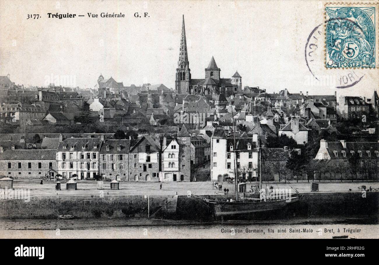 Brittany france treguier monument hi-res stock photography and images ...