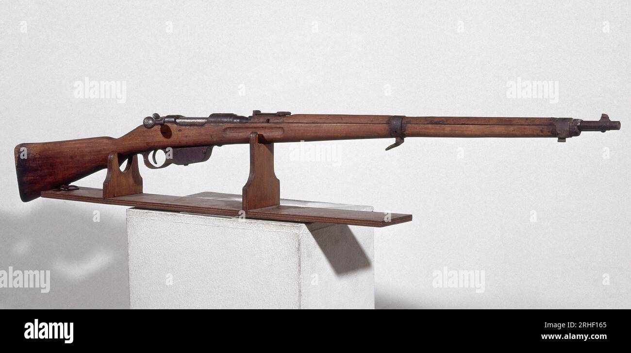 FUSIL MELINCHER SISTEMA MAUSER, CALIBRE 8 mm. DE FABRICACION AUSTRIACA ...