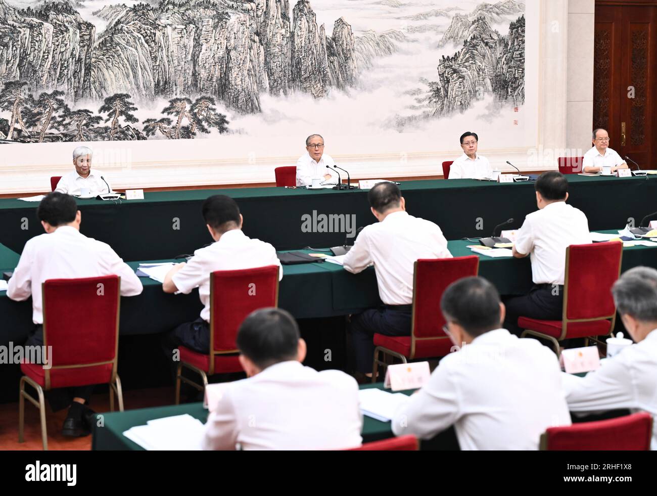 Beijing, China. 16th Aug, 2023. Li Hongzhong, a member of the Political ...